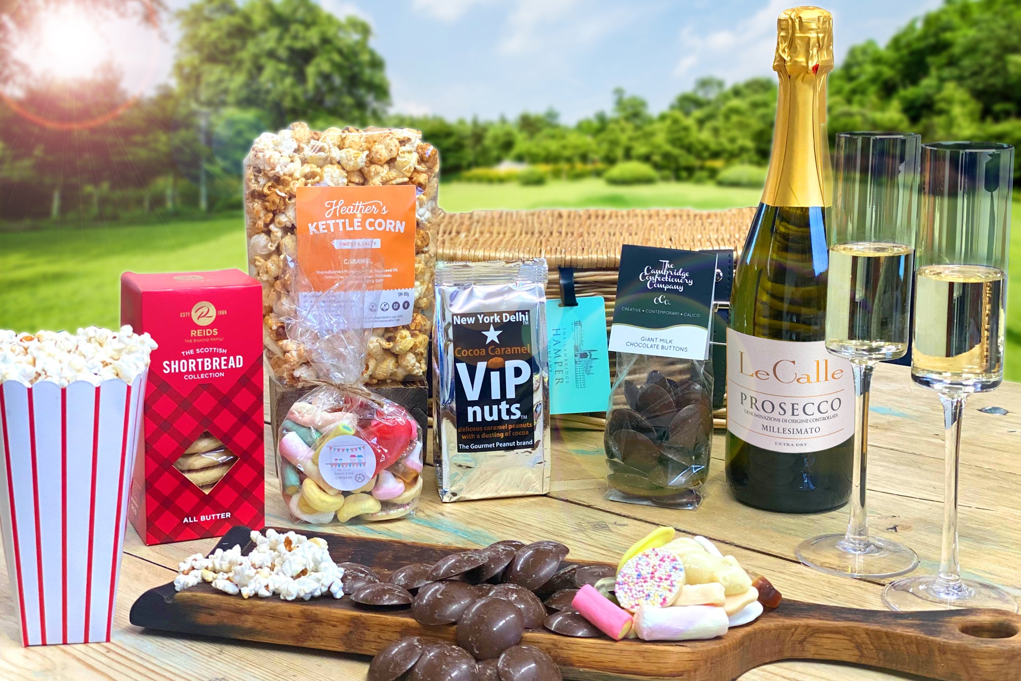 Prosecco Celebration Gift Hamper – The Cambridge Hamper Company